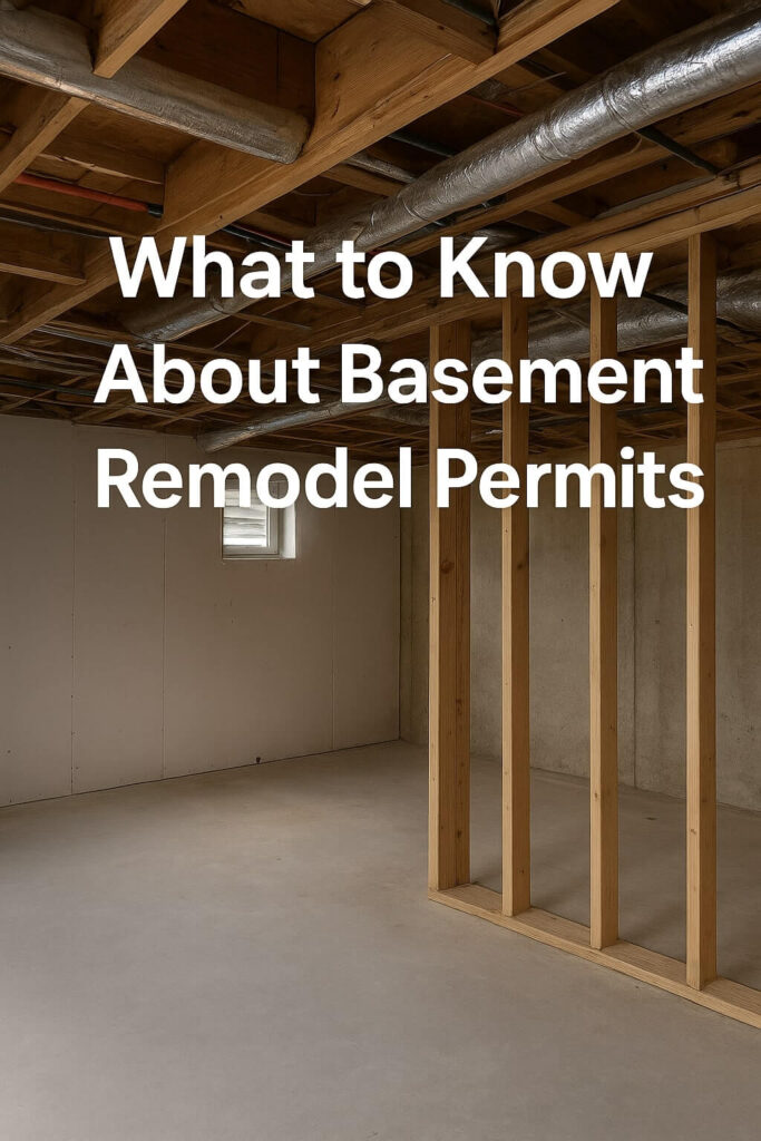 What to Know About Basement Remodel Permits - Towson Delly North